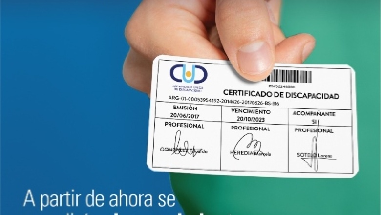 Certificado Único de Discapacidad: desde ahora se expedirán sin ...